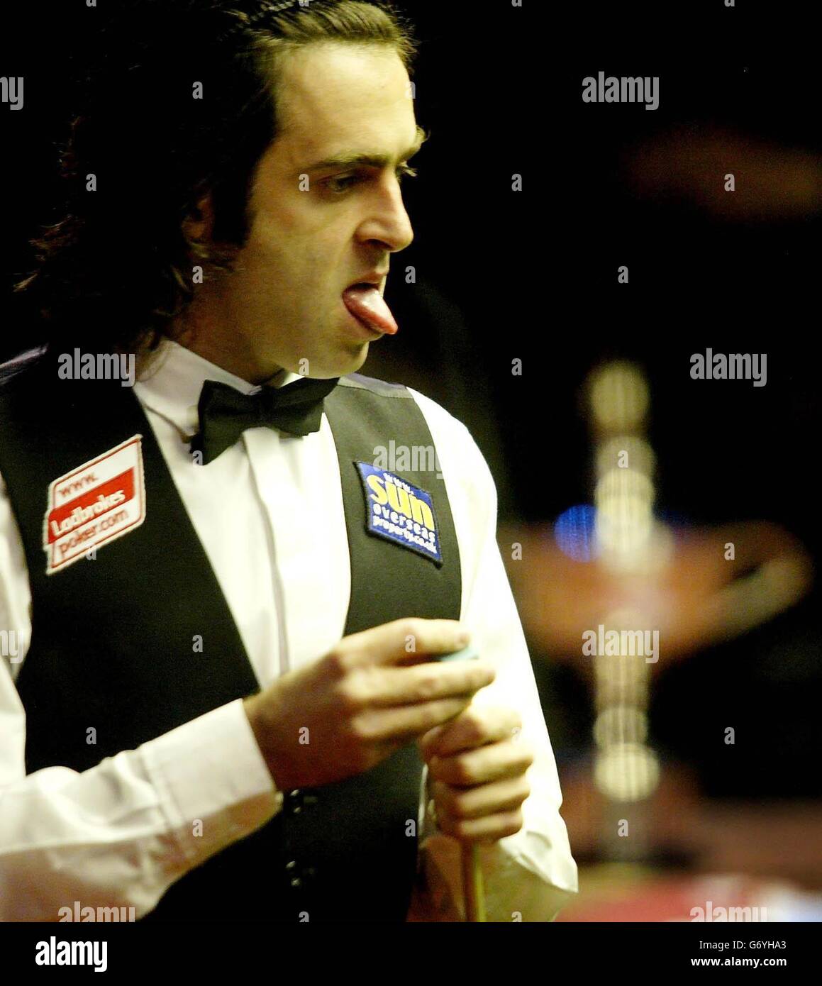 Embassy World Snooker Championships Stock Photo - Alamy