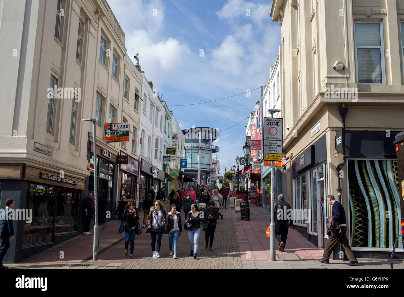 City Views - Brighton. Generic picture of the Town Centre of Brighton ...