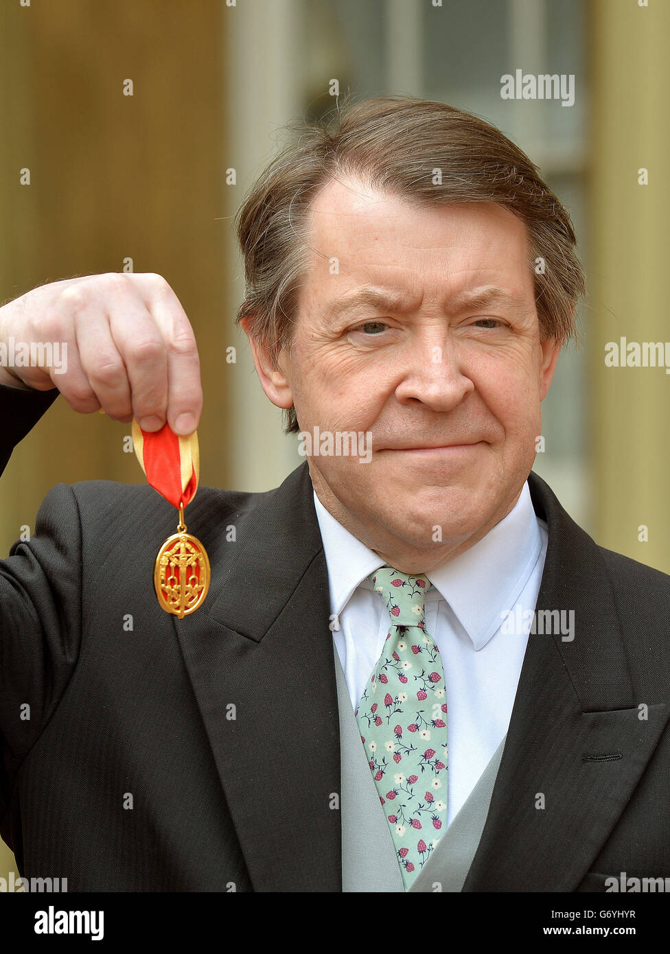 Sir Roger Gifford, the former Lord Mayor of London, proudly holds his ...