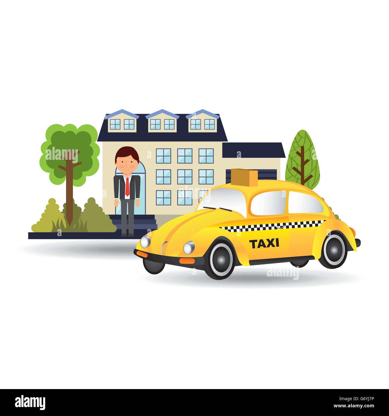 taxi service design Stock Vector Image & Art - Alamy