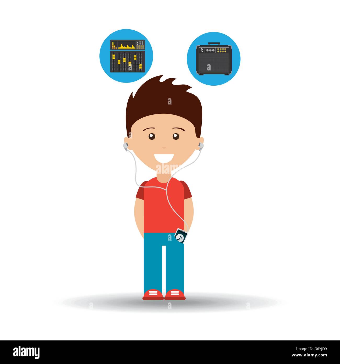 media player design Stock Vector Image & Art - Alamy