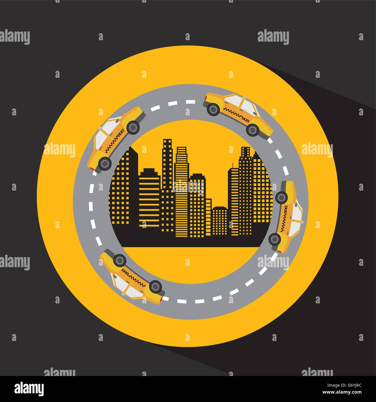 taxi service design Stock Vector Image & Art - Alamy