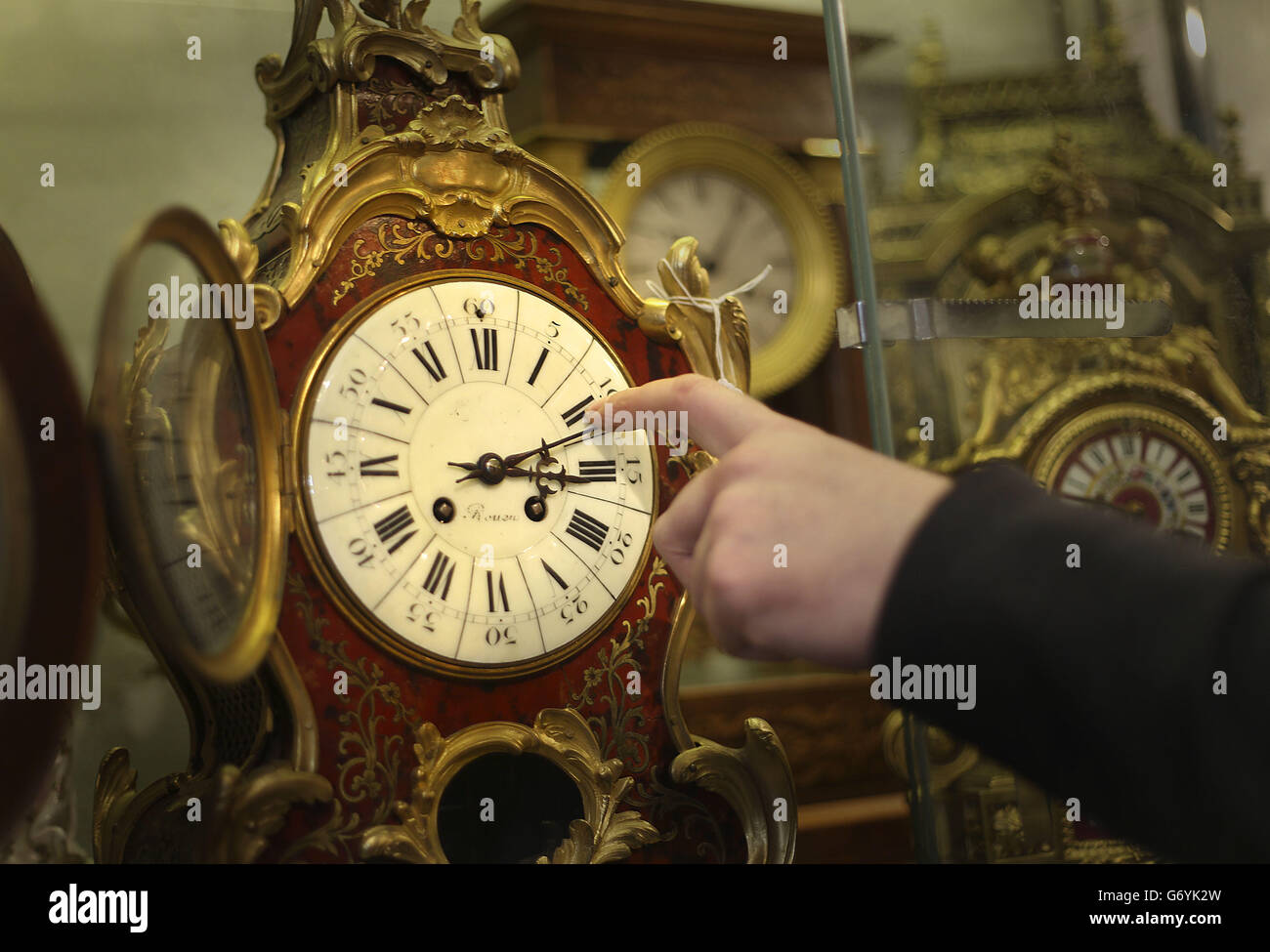 Clocks go forward to spring time Stock Photo - Alamy