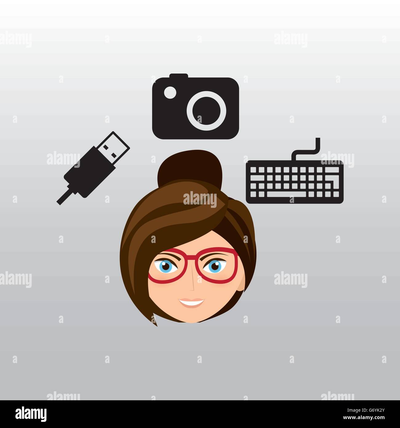 electronic devices design Stock Vector Image & Art - Alamy