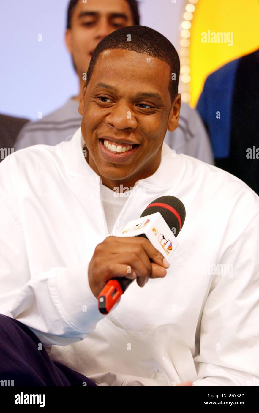 1 2 half length celebrity showbiz music television microphone jay z hi ...