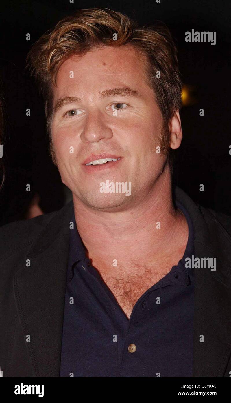 American actor Val Kilmer arrives for a drinks reception to celebrate ...