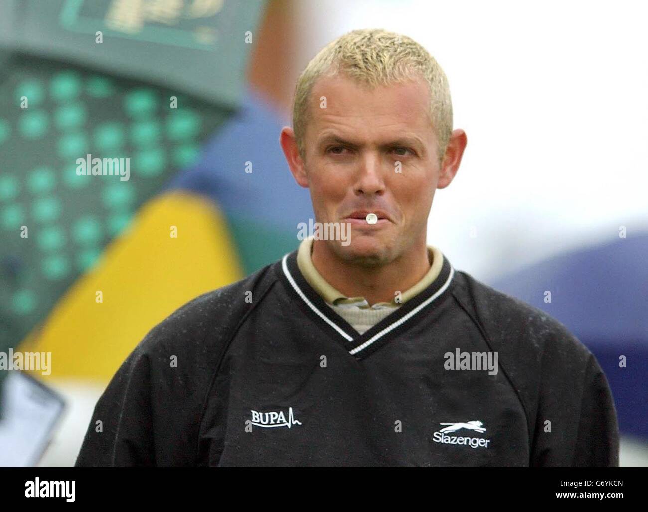 Scotland's Andrew Coltart starts today's play without a partner at the ...