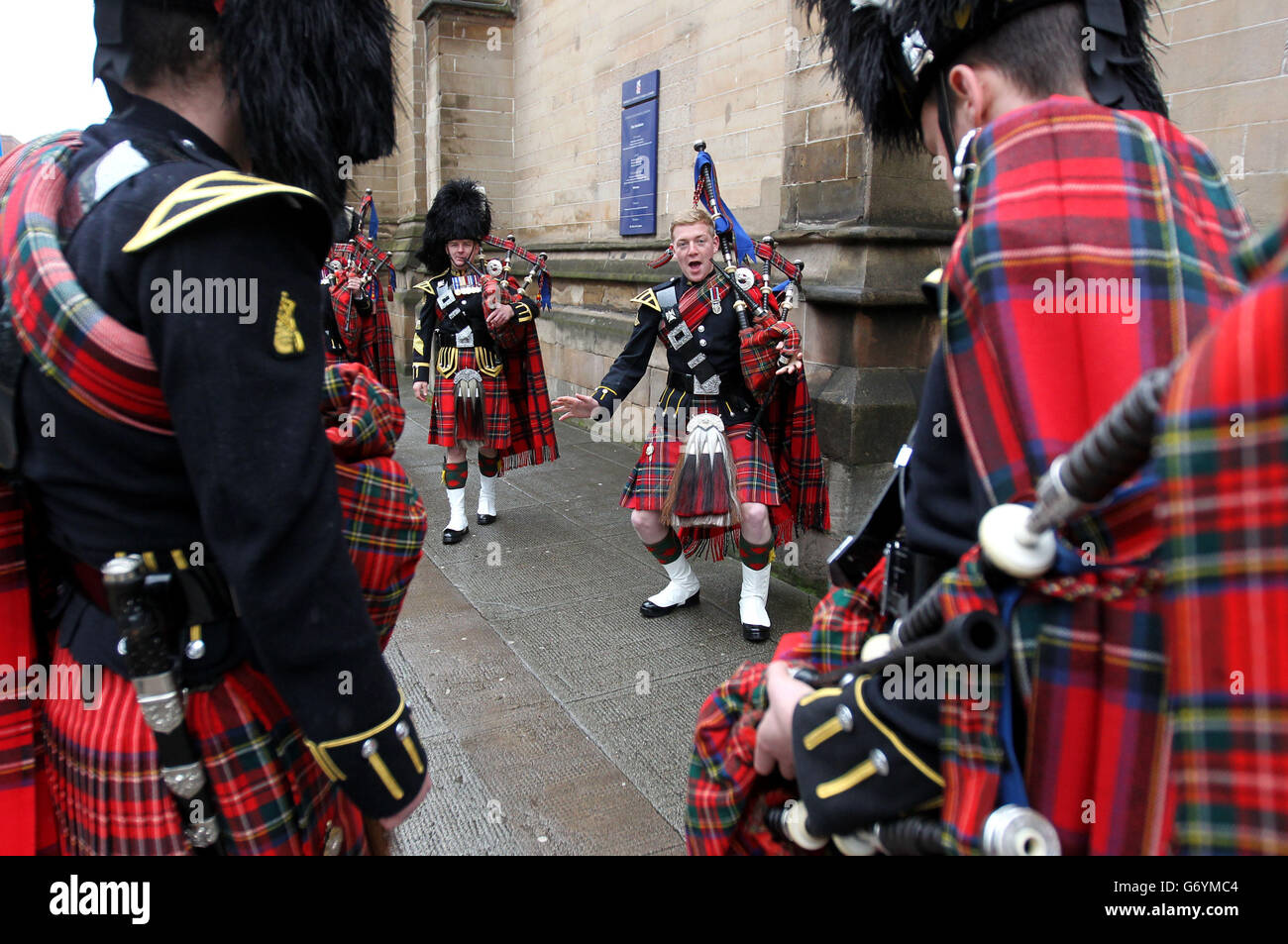 Royal scots dragoon guards band hi-res stock photography and images - Alamy