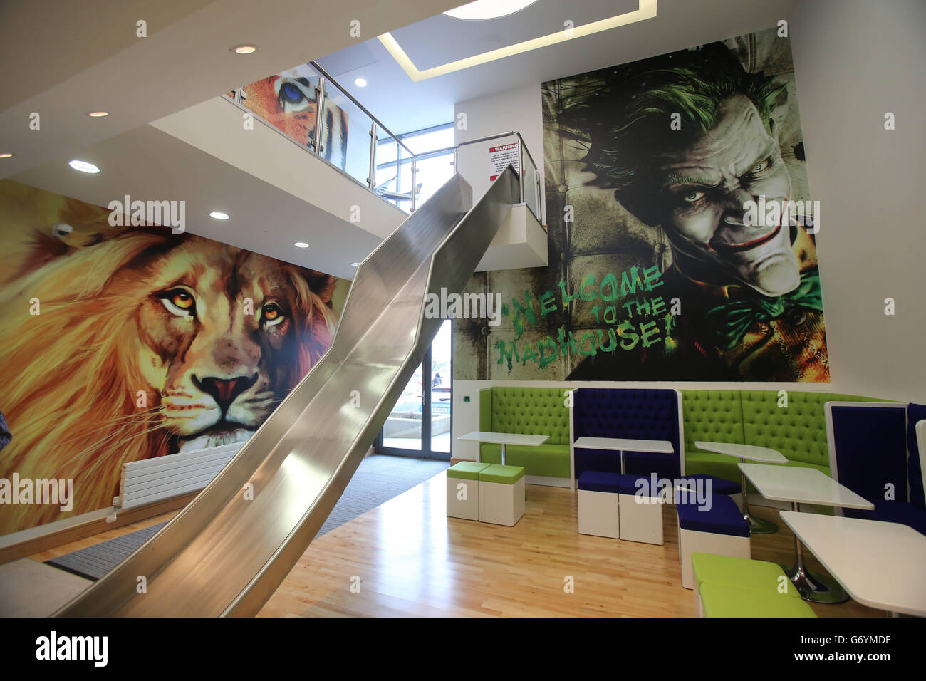 A general view of the new Ryanair offices in Swords in Dublin Stock ...