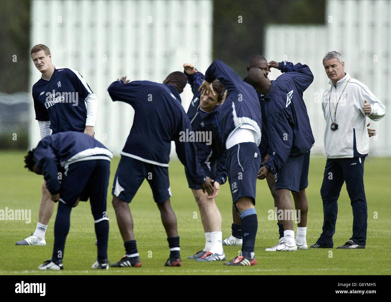 Claudio Ranieri - Chelsea Training Session Stock Photo - Alamy