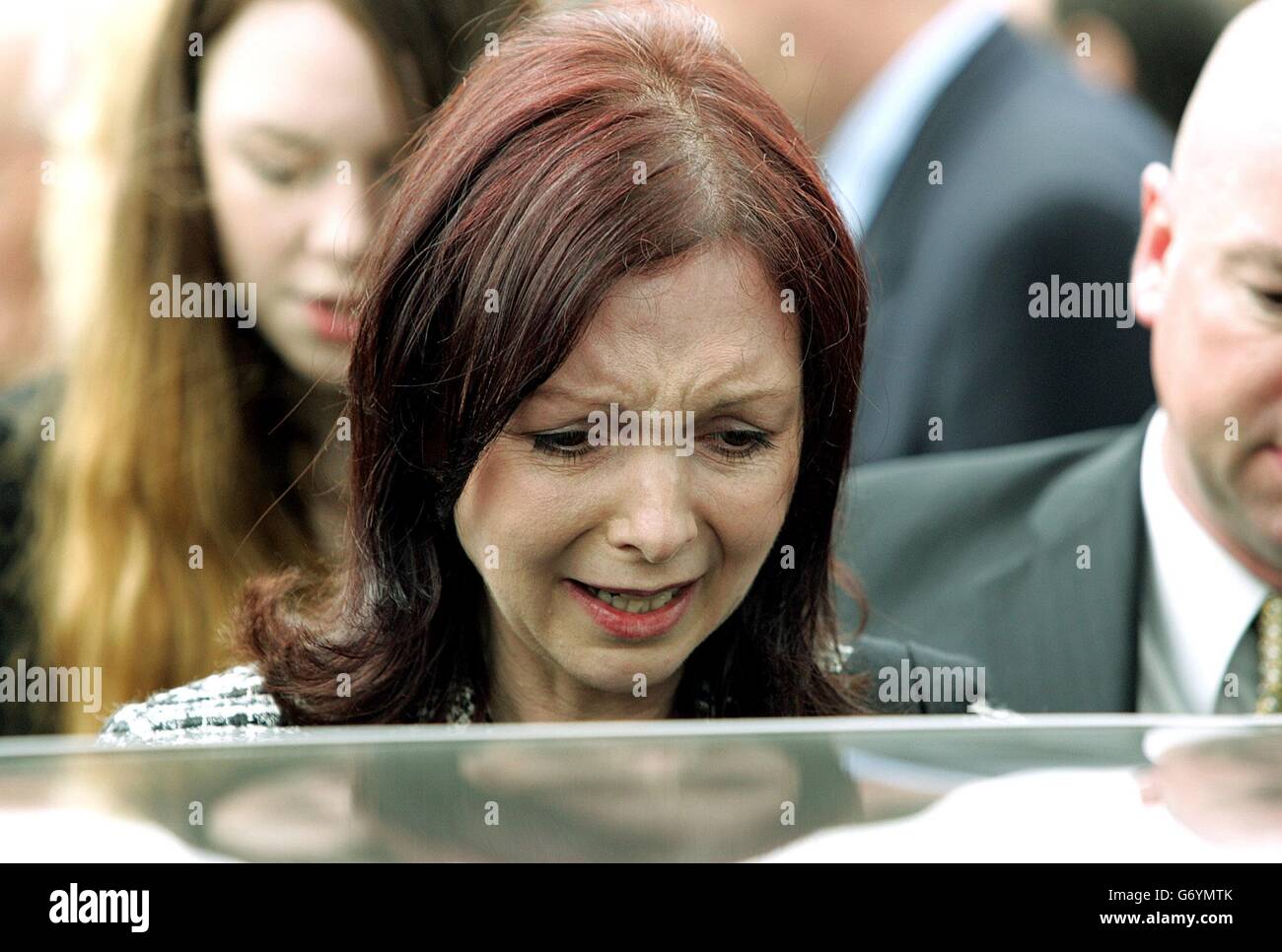 Wife irish rugby legend mick doyle leaves st brigids cathedral hi-res ...