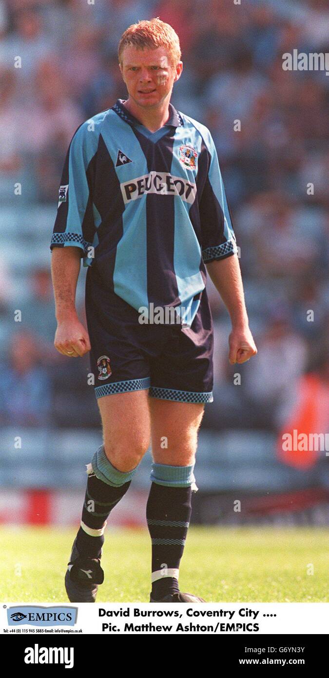 Soccer - Coventry City v Nottingham Forest. David Burrows, Coventry ...