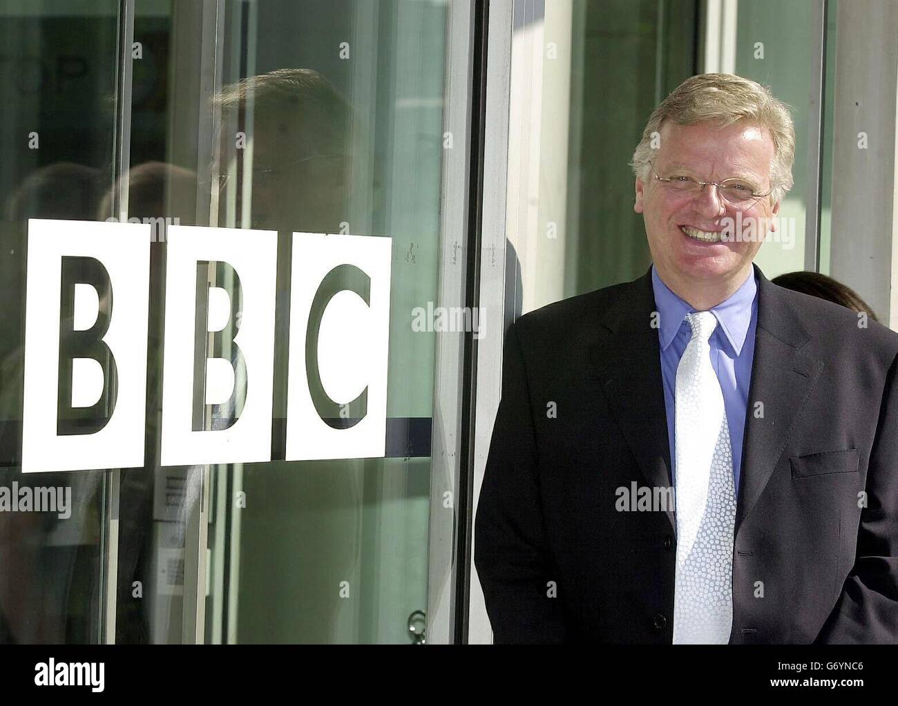 Michael Grade arrives at the BBC's White City building in London, to ...