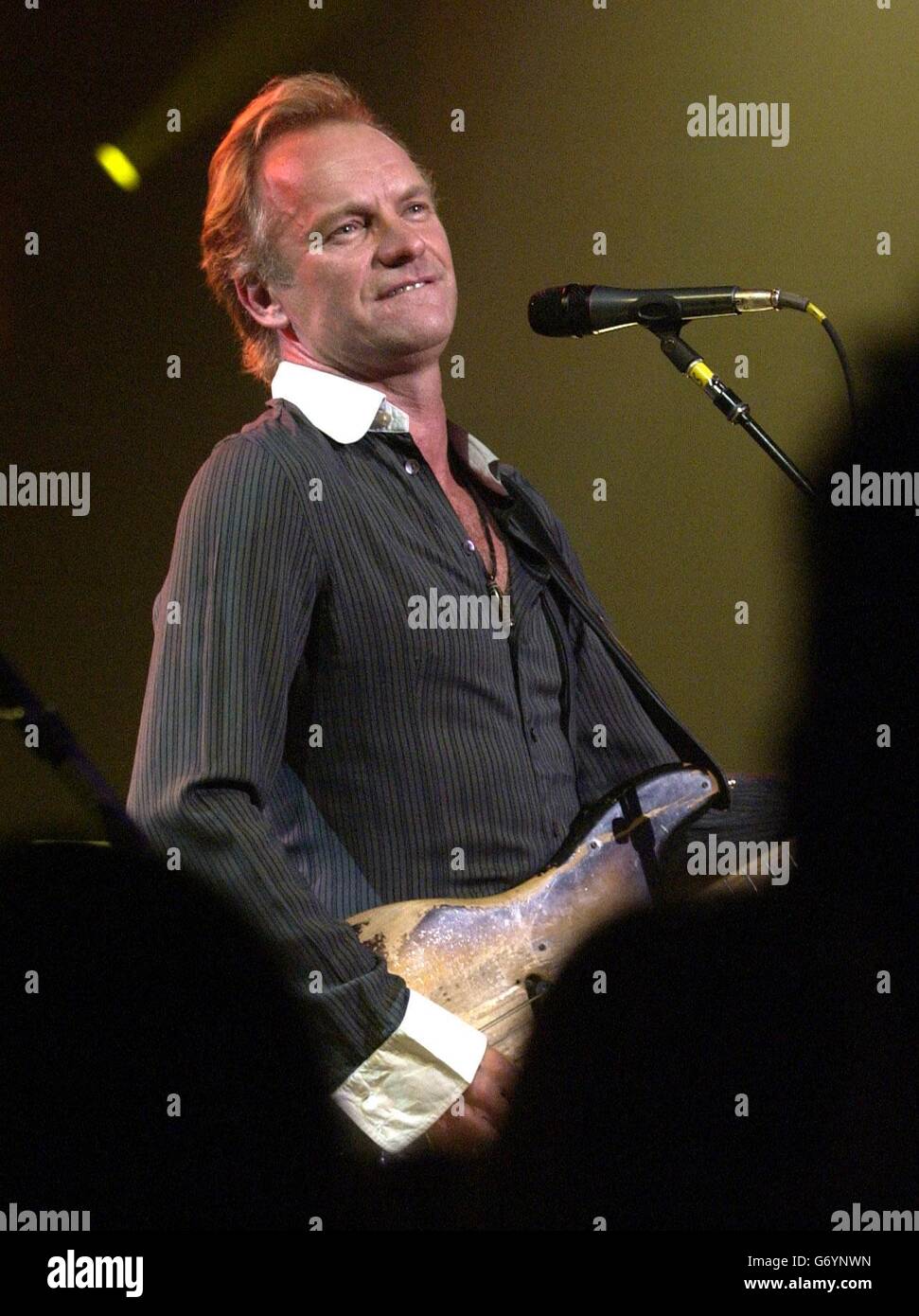Sting on stage at the royal albert hall hi-res stock photography and ...