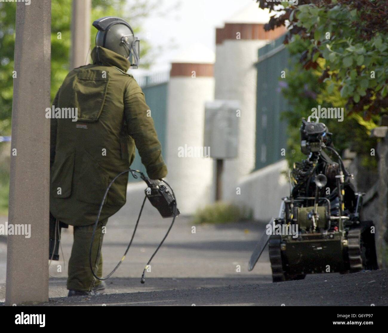 Remote Controlled Bomb Disposal Robot High Resolution Stock Photography ...
