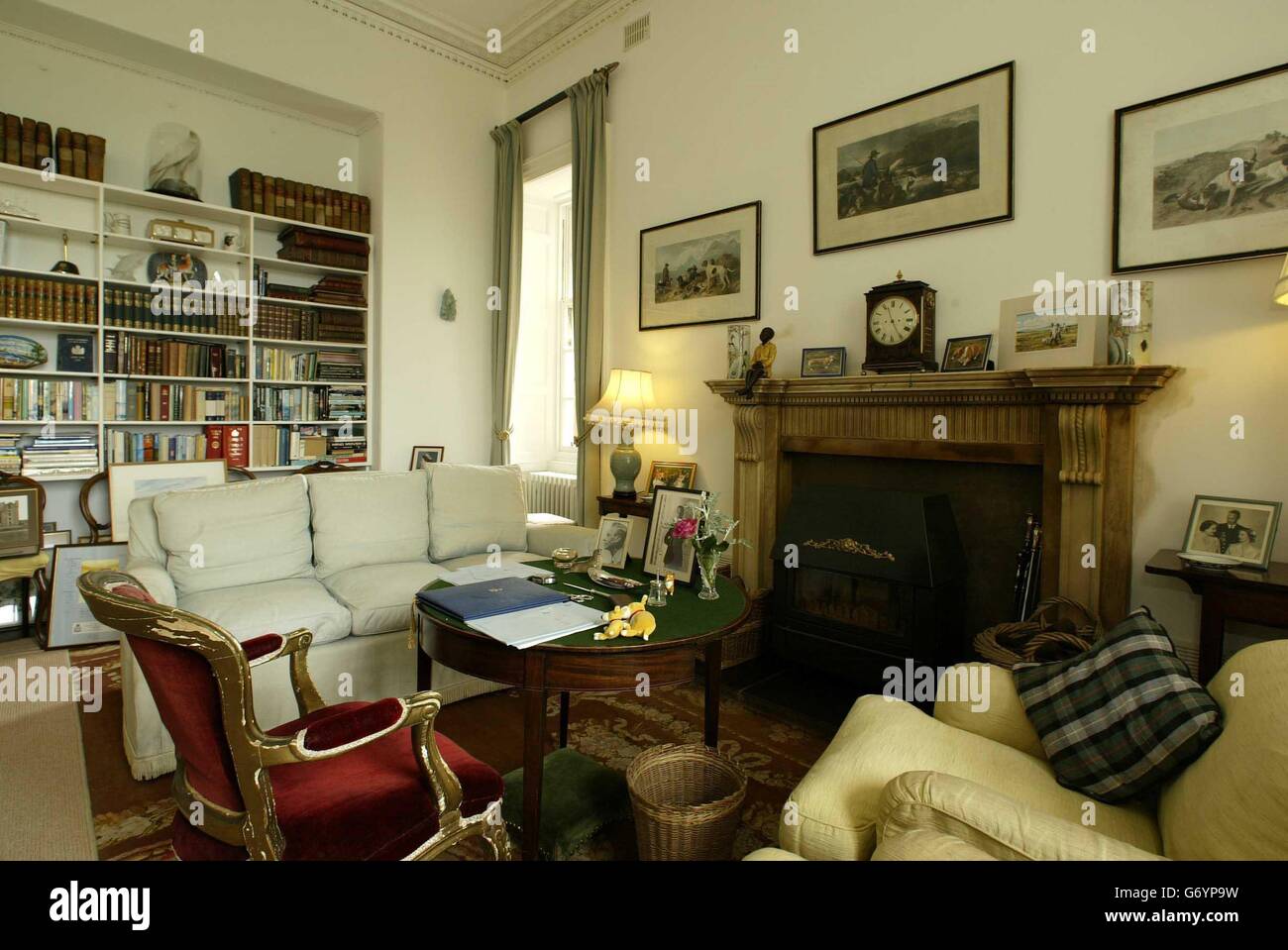 The castle of mey interior hi-res stock photography and images - Alamy