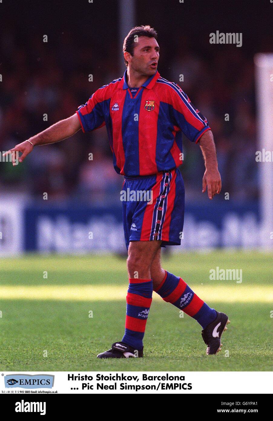 Stoichkov barcelona hi-res stock photography and images - Alamy