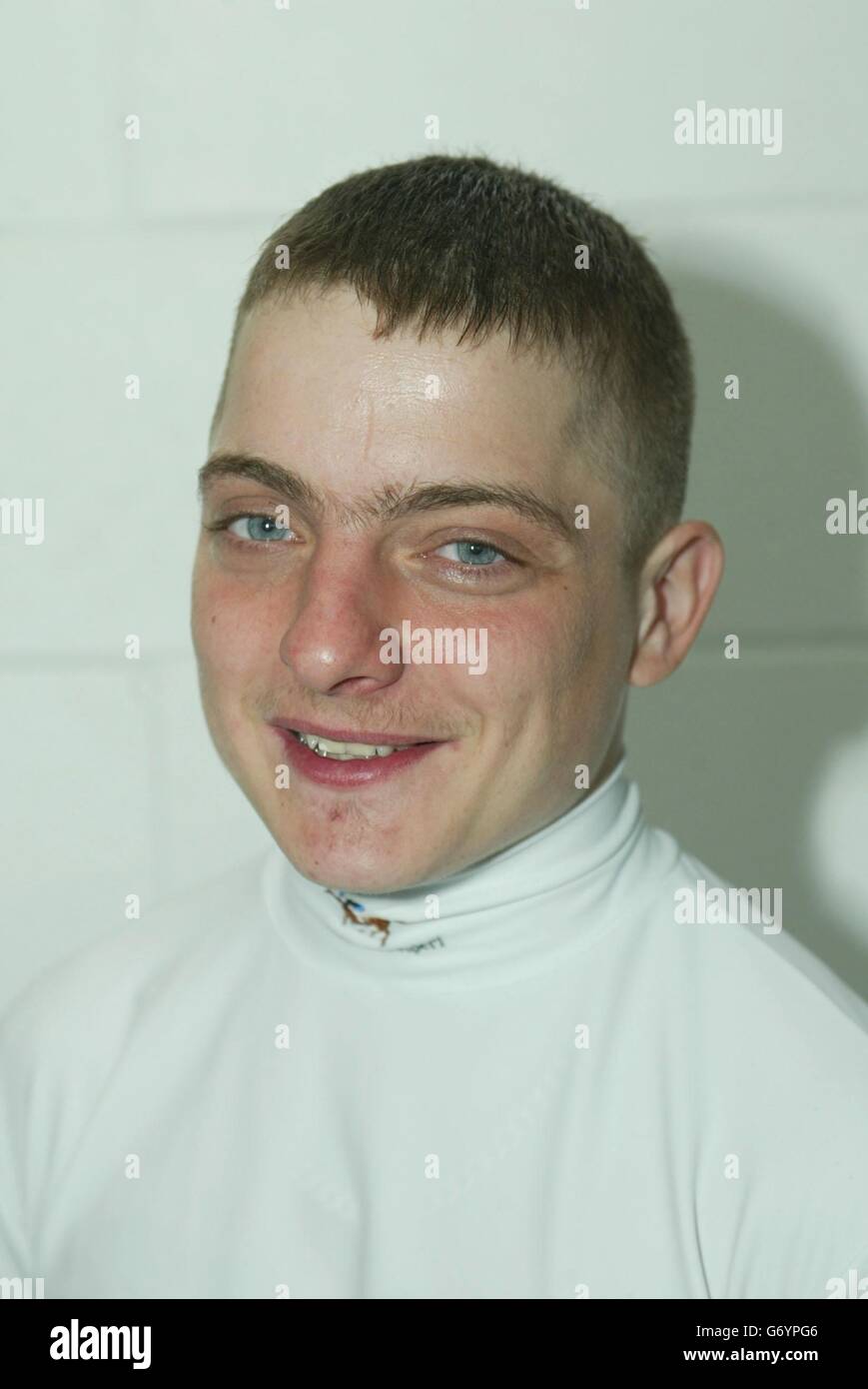 Jockey Dean Williams at Goodwood Races Stock Photo - Alamy