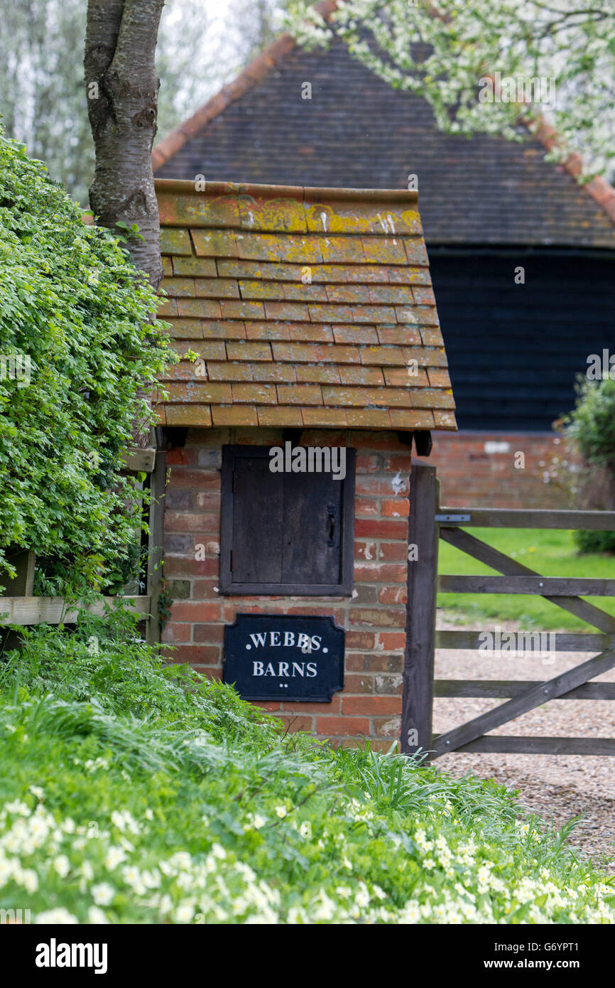 The home of Maria Miller in Mapledurwell near Basingstoke, Hampshire on ...