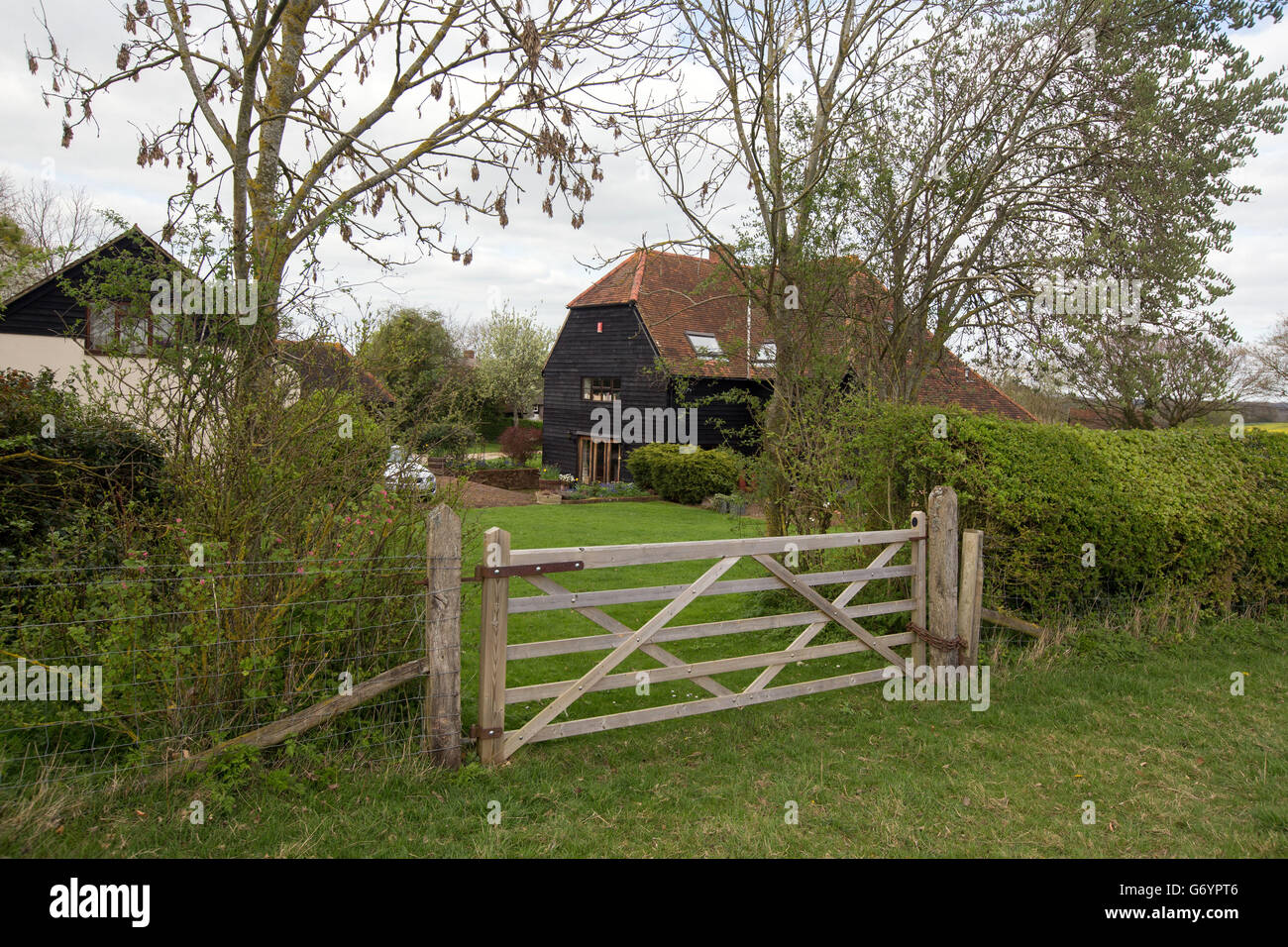 The home of Maria Miller in Mapledurwell near Basingstoke, Hampshire on ...