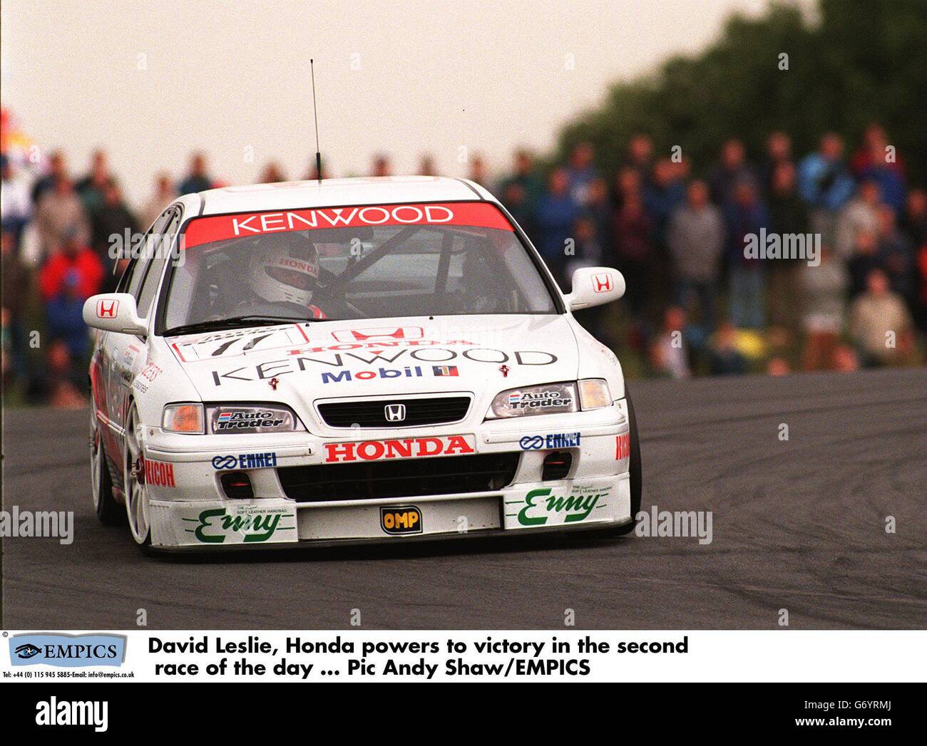 David Leslie, Honda powers to victory in the second race of the day ...