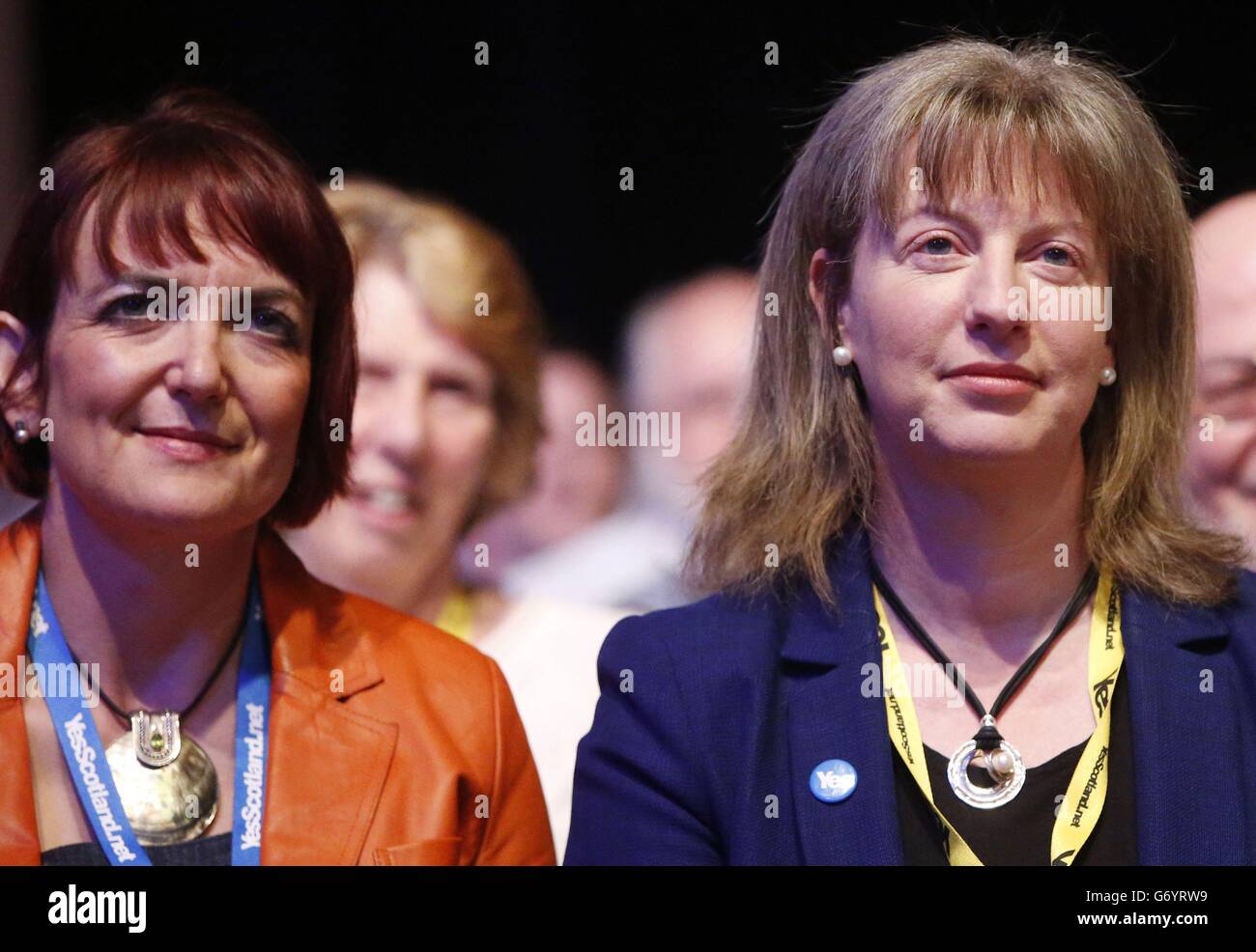 MSP Angela Constance and MSP Shona Robison during the SNP Spring ...