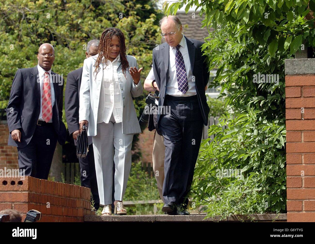 Michael Howard visits Birmingham Stock Photo - Alamy