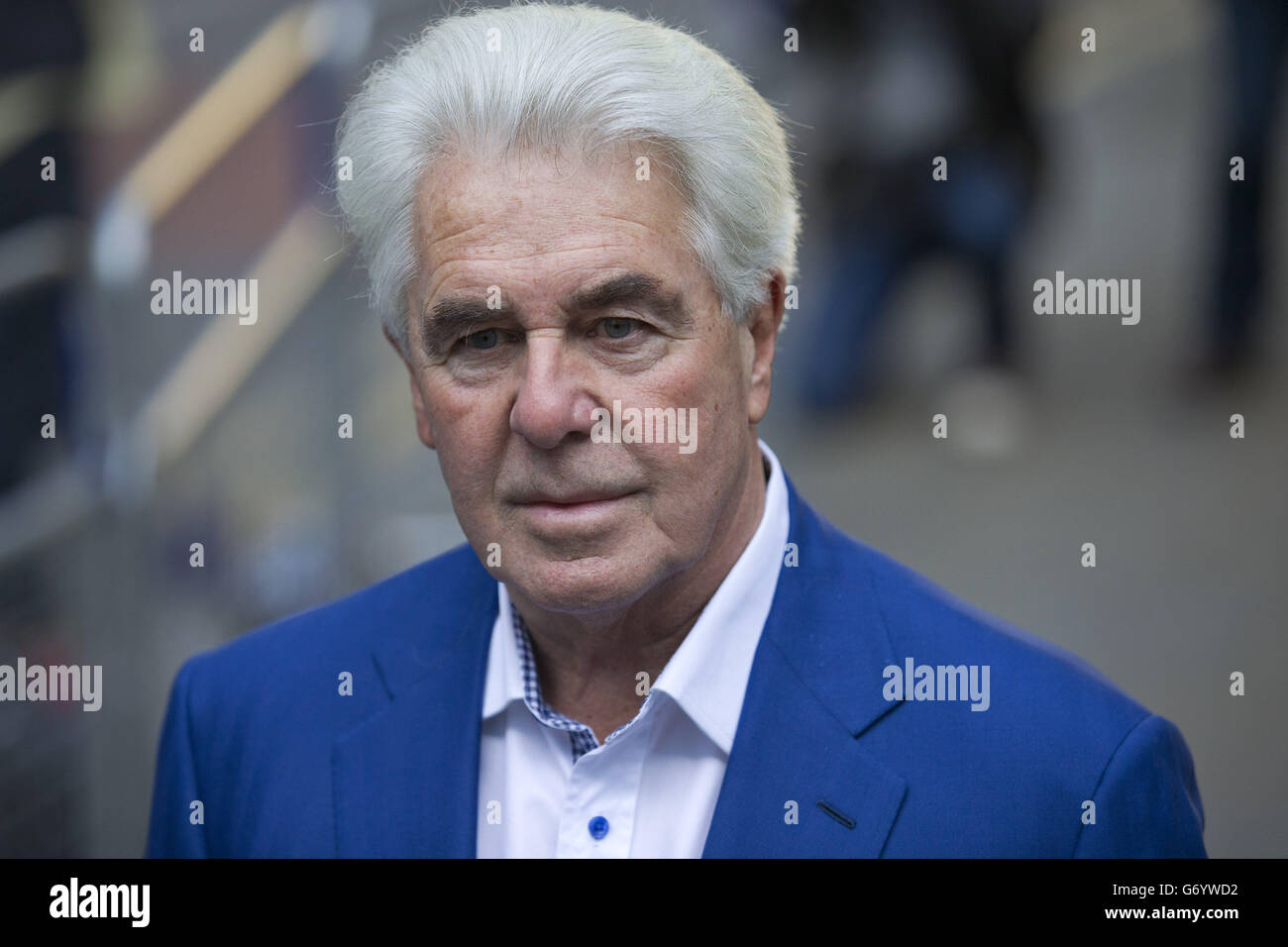 Publicist Max Clifford arrives at Southwark Crown Court where he is ...