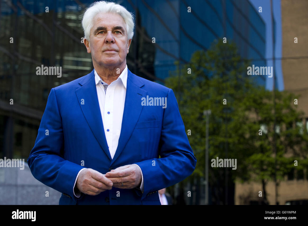 Publicist Max Clifford arrives back at Southwark Crown Court following ...