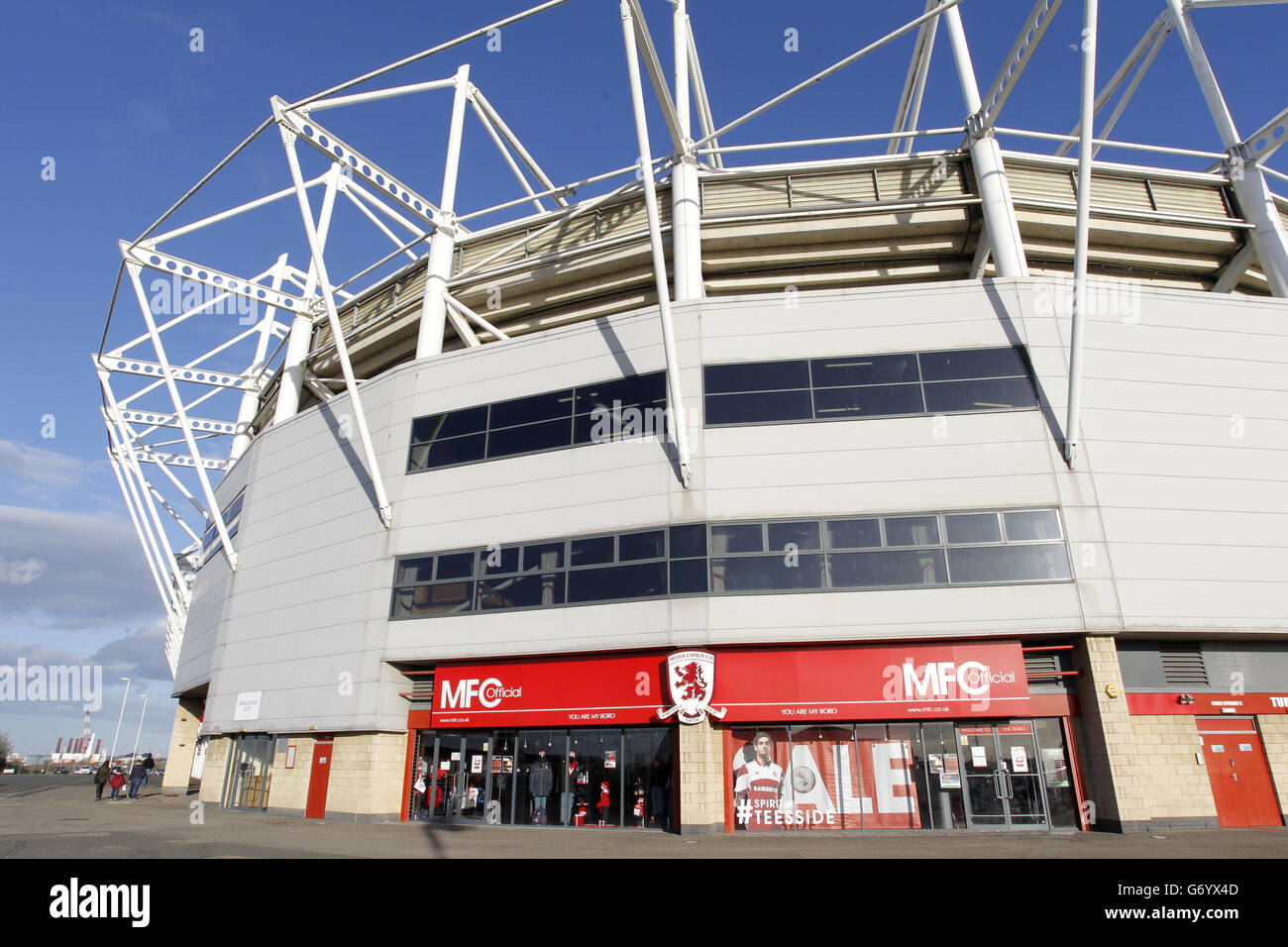 A general view of the Riverside Stadium, home of Middlesbrough Stock ...