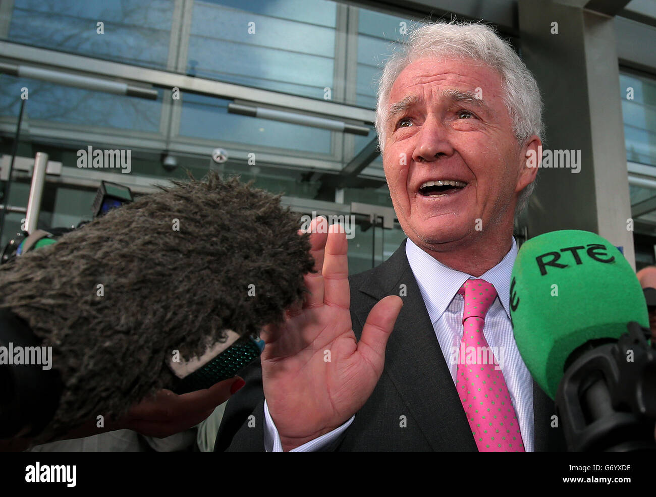 Anglo Irish court case Stock Photo - Alamy