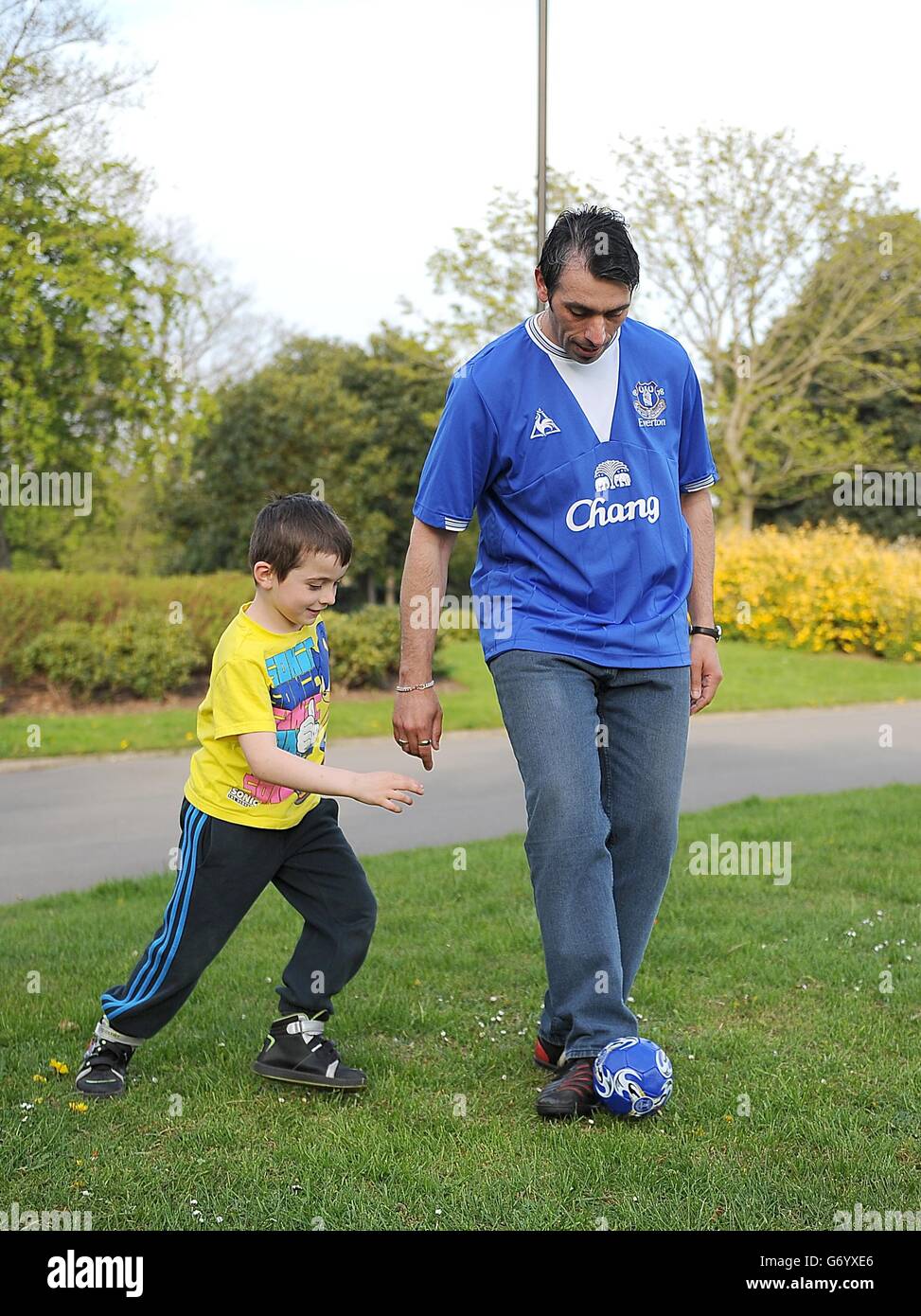 Season ticket competition winner Philip Gentile in Stanley park with ...
