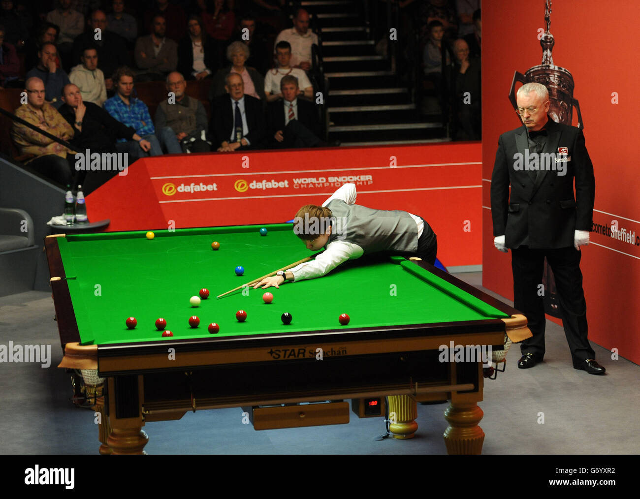 Table in crucible dafabet world snooker championships crucible hi-res ...