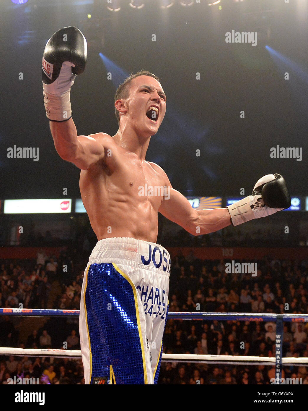 Boxing - Phones 4U Arena Stock Photo - Alamy