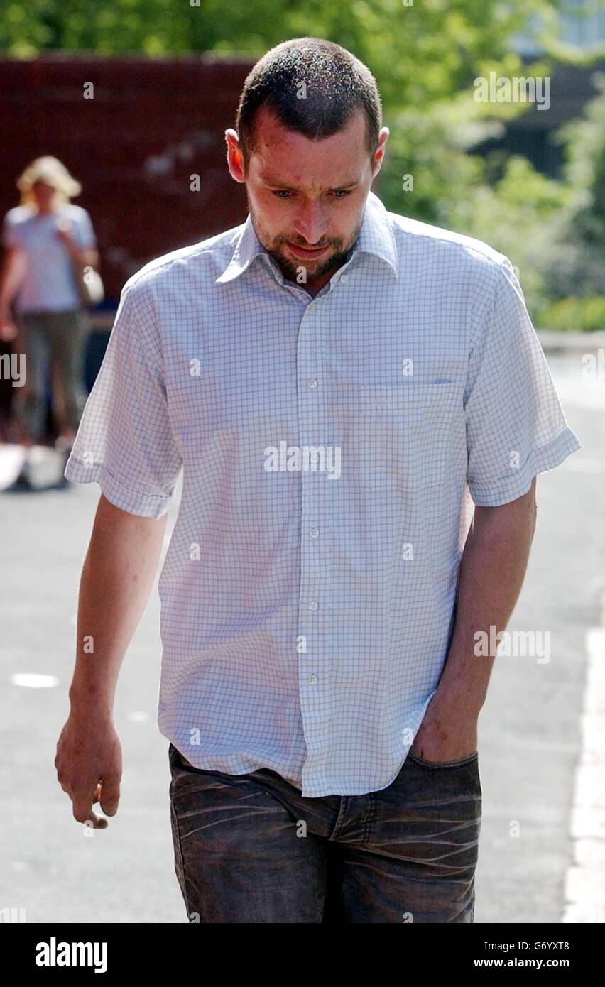 Christopher Pendery, 27, arriving at Leicester Crown Court where he was ...