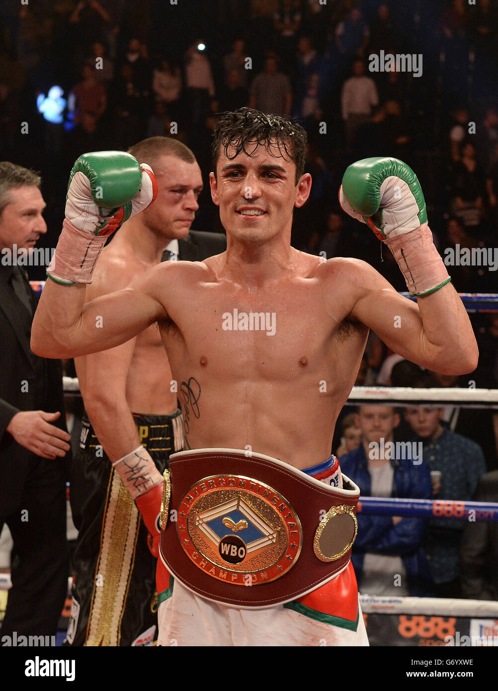 Boxing - Phones 4U Arena Stock Photo - Alamy