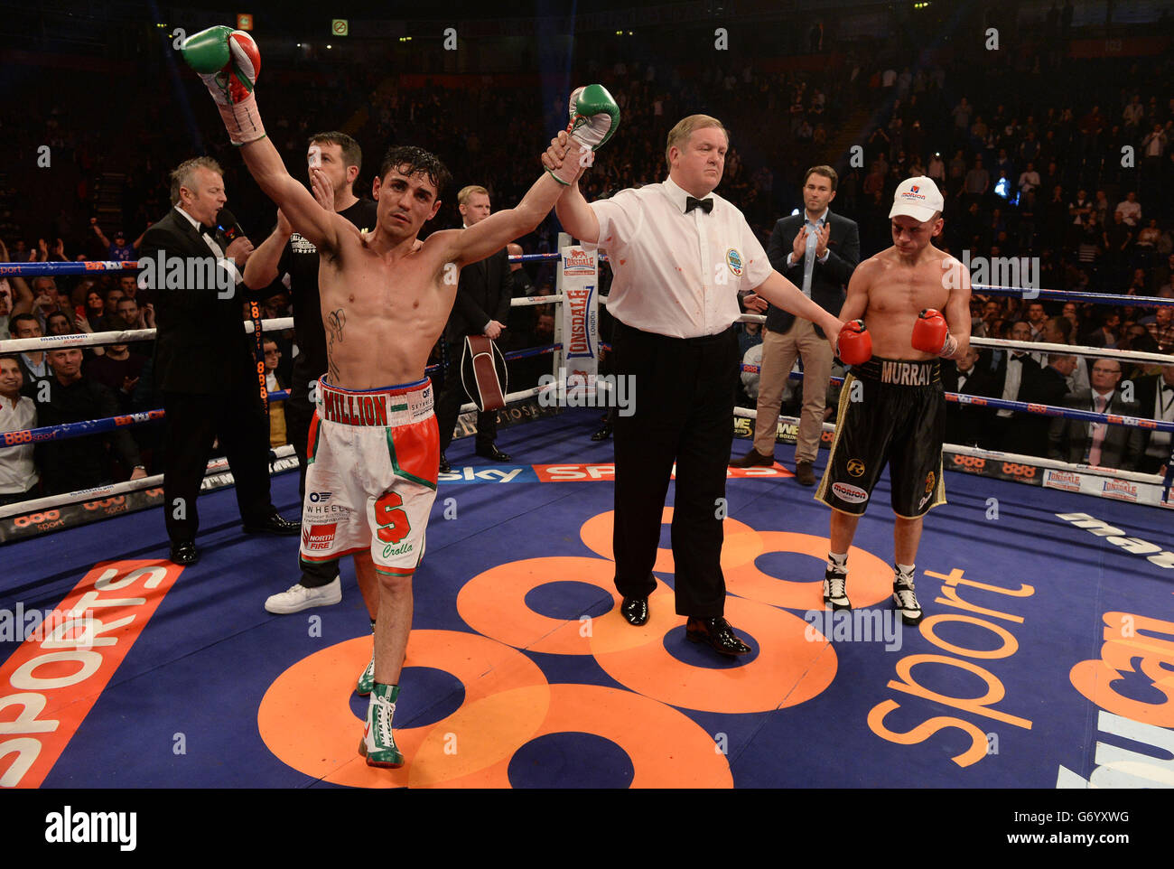 Boxing - Phones 4U Arena Stock Photo - Alamy