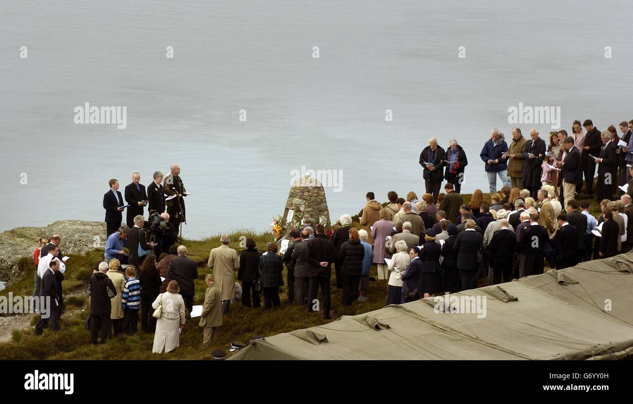 Chinook crash remembrance ceremony hi-res stock photography and images ...