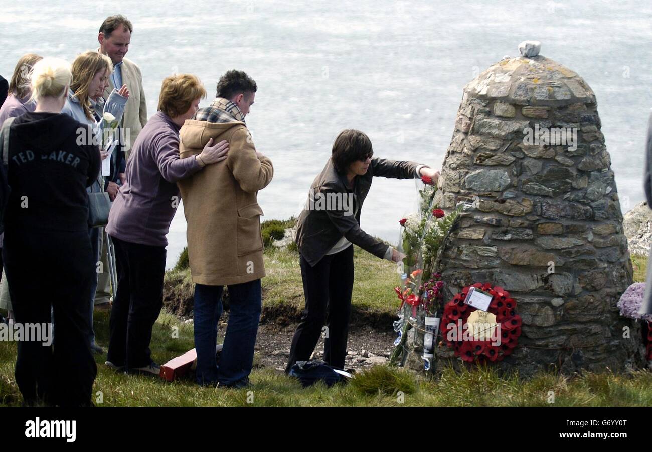 1994 chinook helicopter crash on mull kintyre hi-res stock photography ...