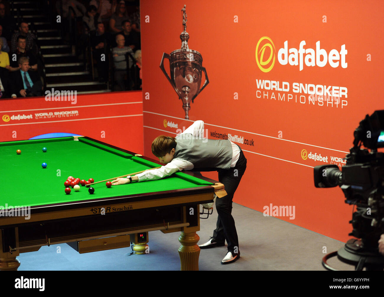 Table in crucible dafabet world snooker championships crucible hi-res ...
