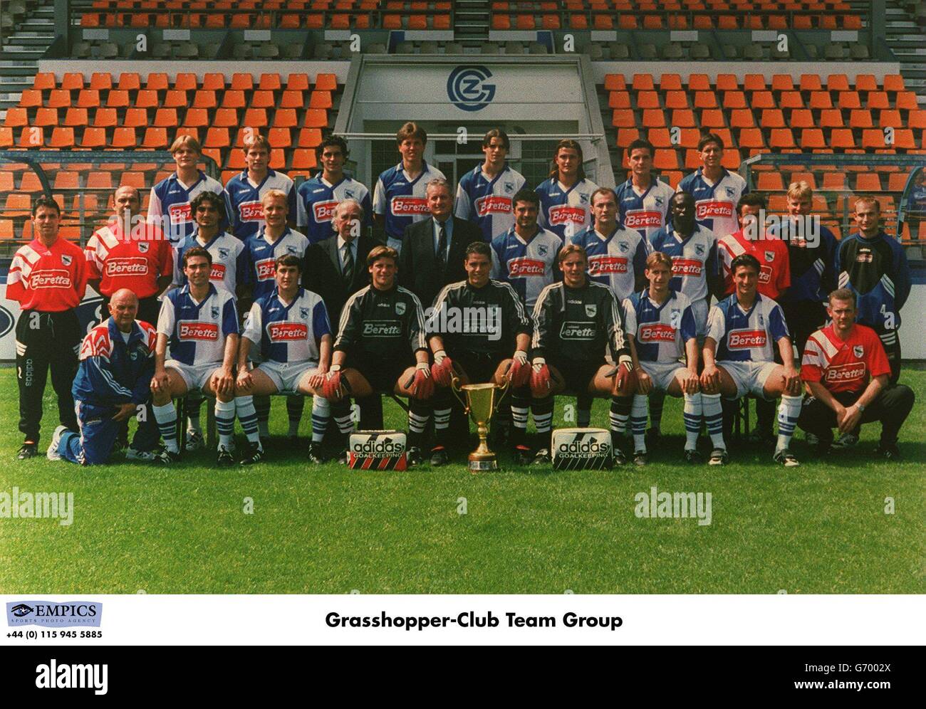 UEFA Champions League 1996/7 - Soccer Stock Photo - Alamy