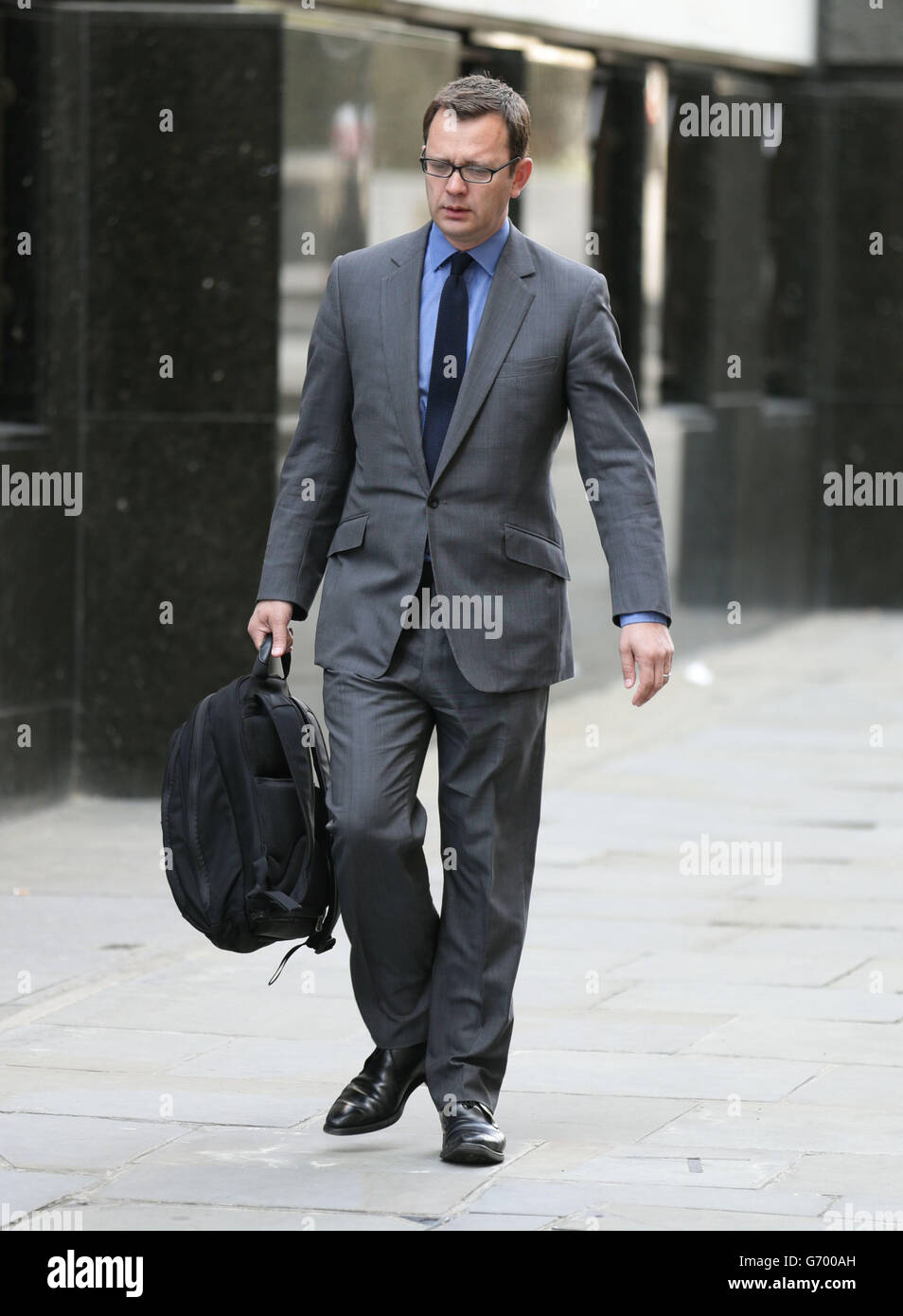 Former News of the World editor Andy Coulson arrives at the Old Bailey ...