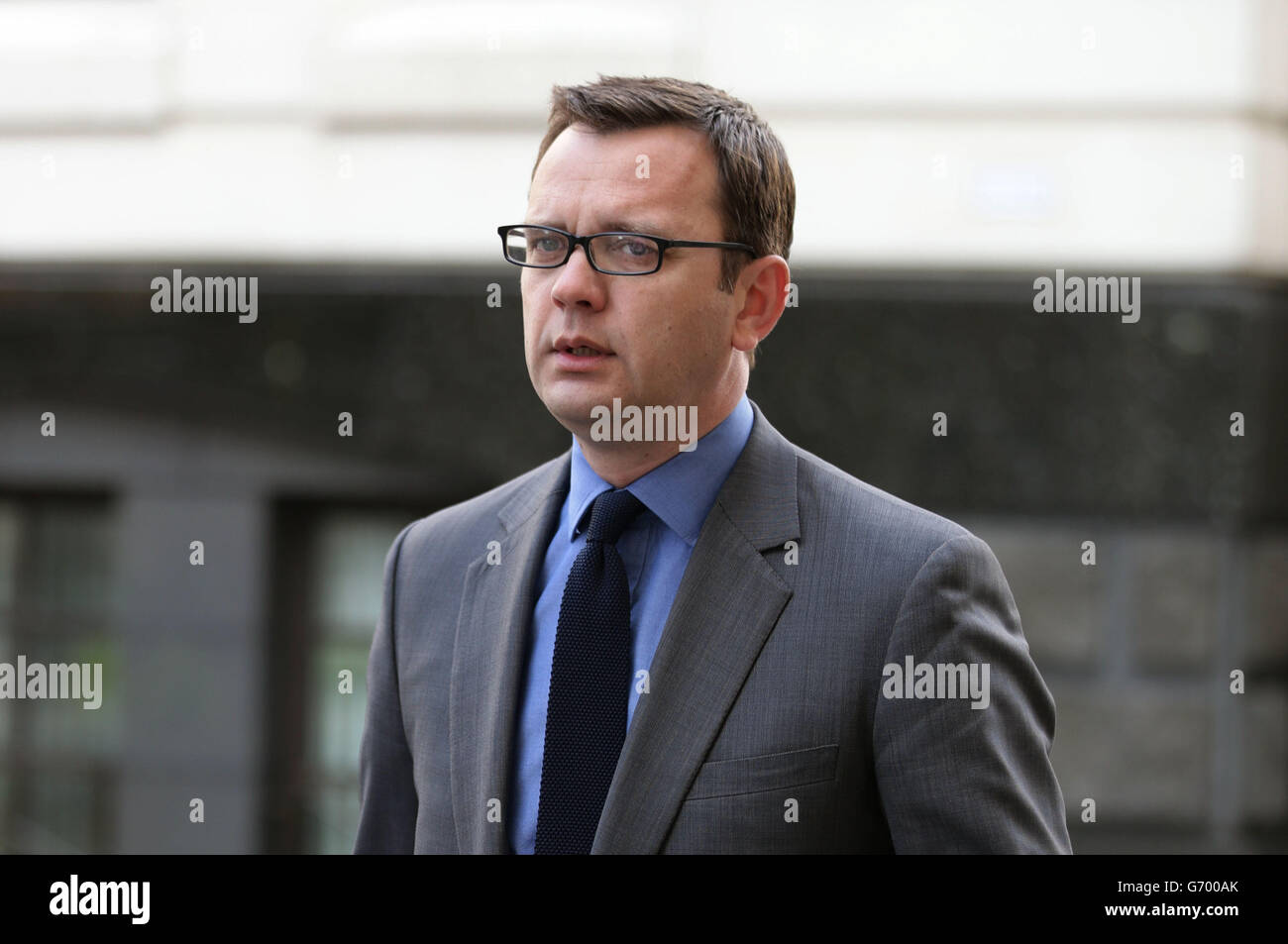 Former News of the World editor Andy Coulson arrives at the Old Bailey ...