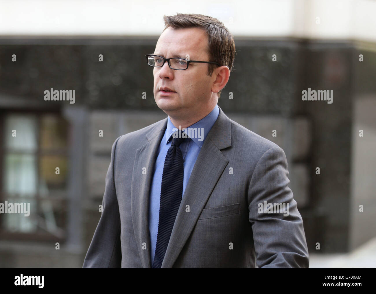 Former News of the World editor Andy Coulson arrives at the Old Bailey ...