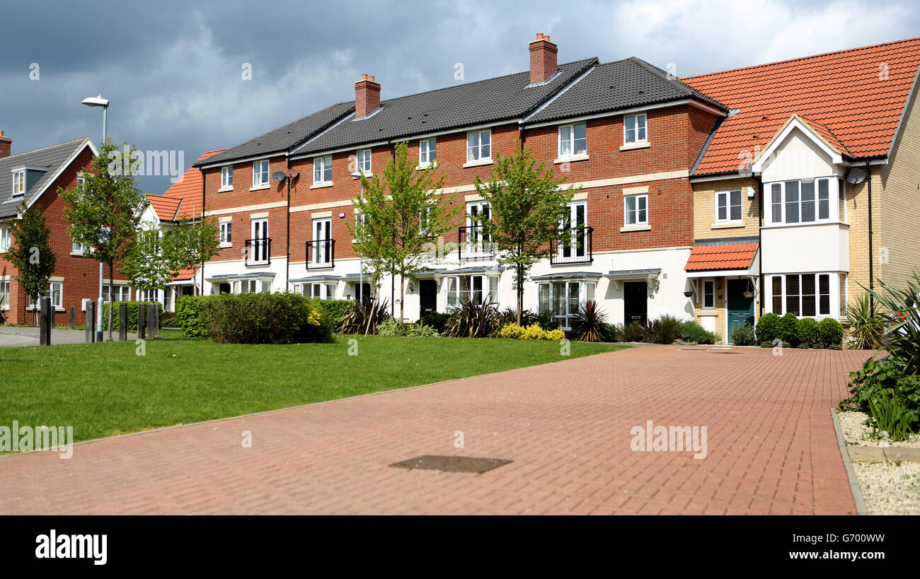 Dunton Fields housing stock. New housing stock at Dunton Fields ...