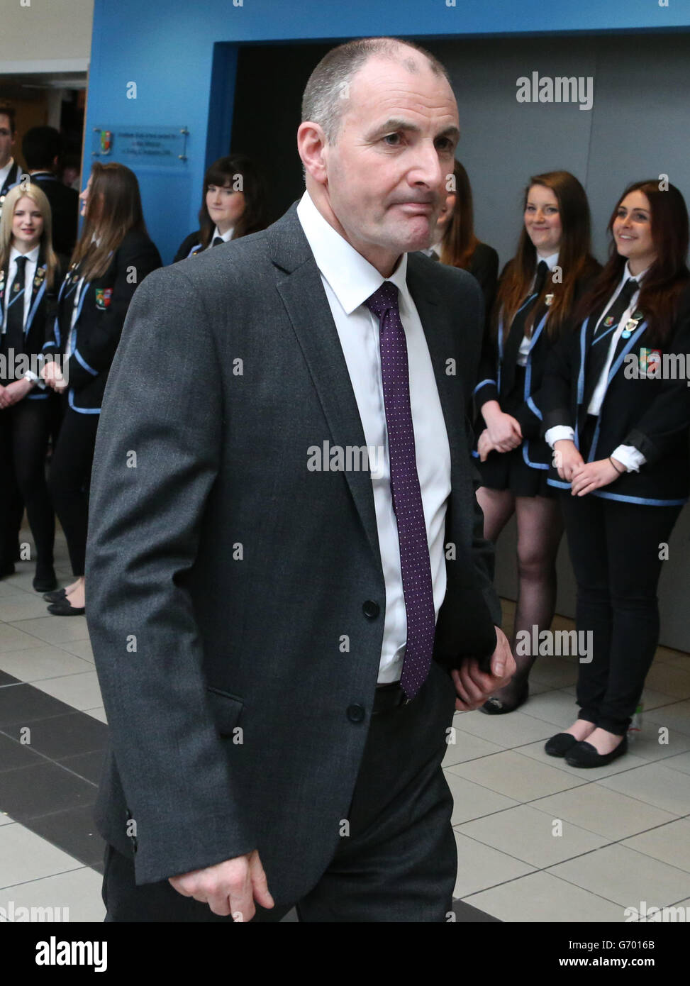 Willie Murray, the father of Wimbledon champion Andy Murray, arrives to ...