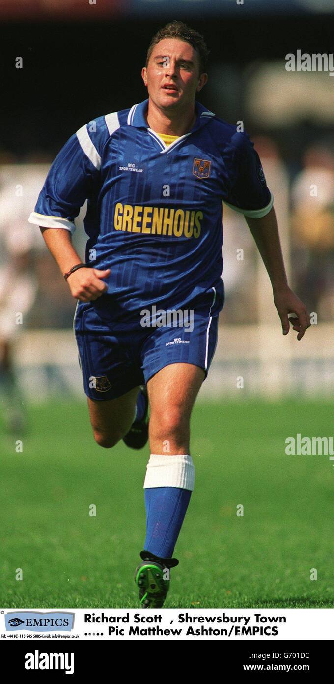 Richard scott shrewsbury town hi-res stock photography and images - Alamy