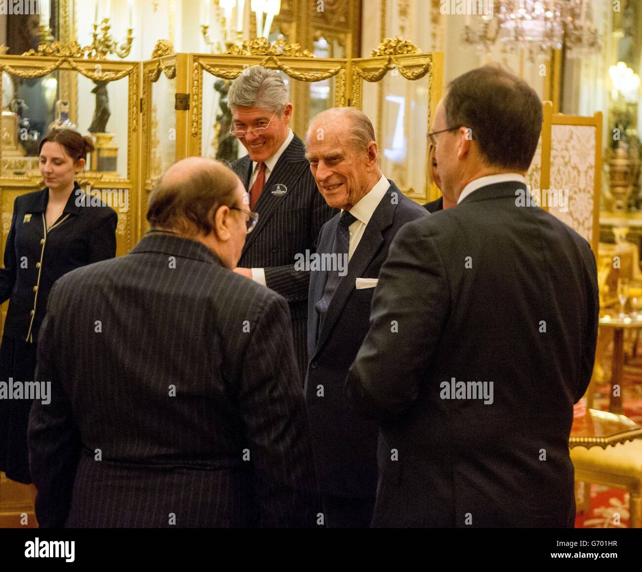 Reception for the Irish community at Buckingham Palace Stock Photo - Alamy