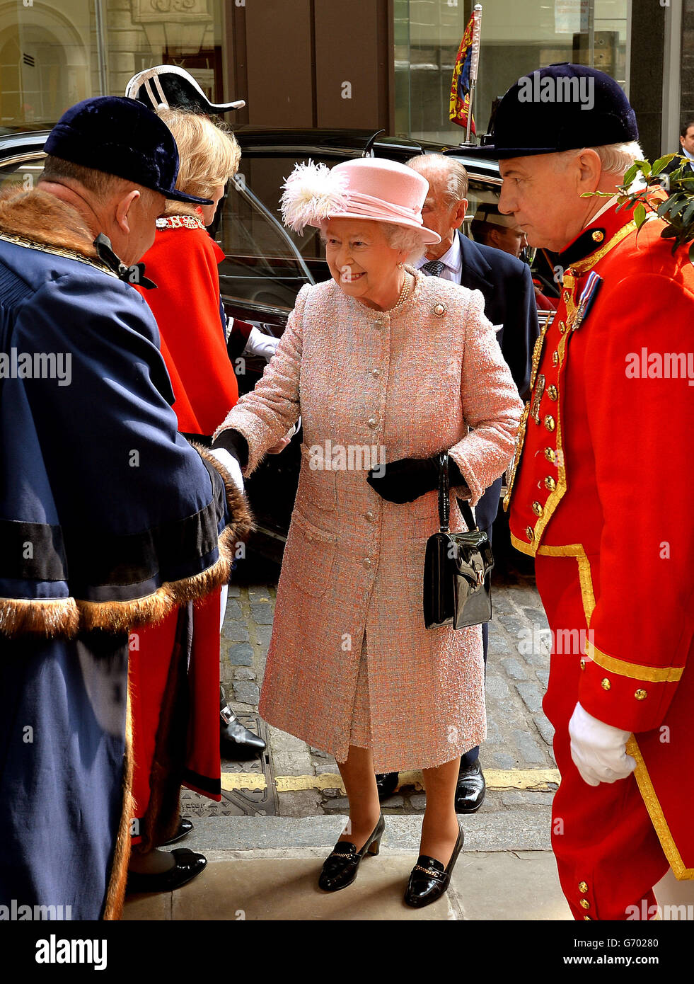 To celebrate the 800th anniversary of the royal watermen hi-res stock ...