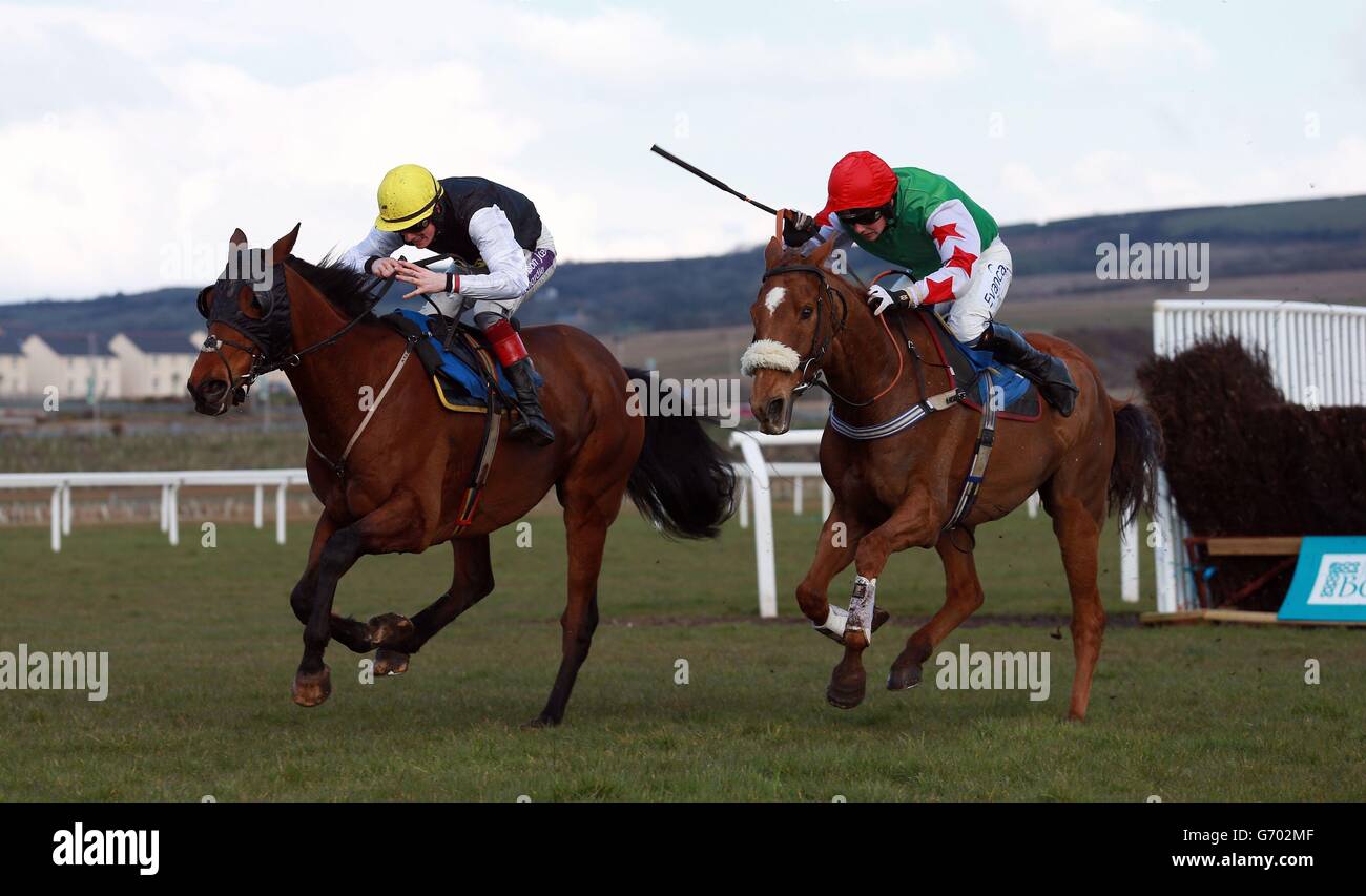 Horse Racing - Ffos Las Racecourse Stock Photo - Alamy